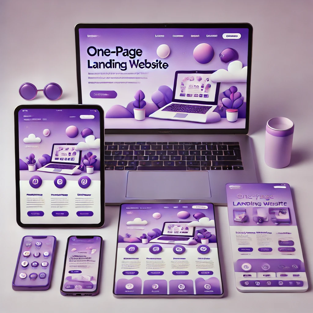 1 Pager Website - Online Brand 24